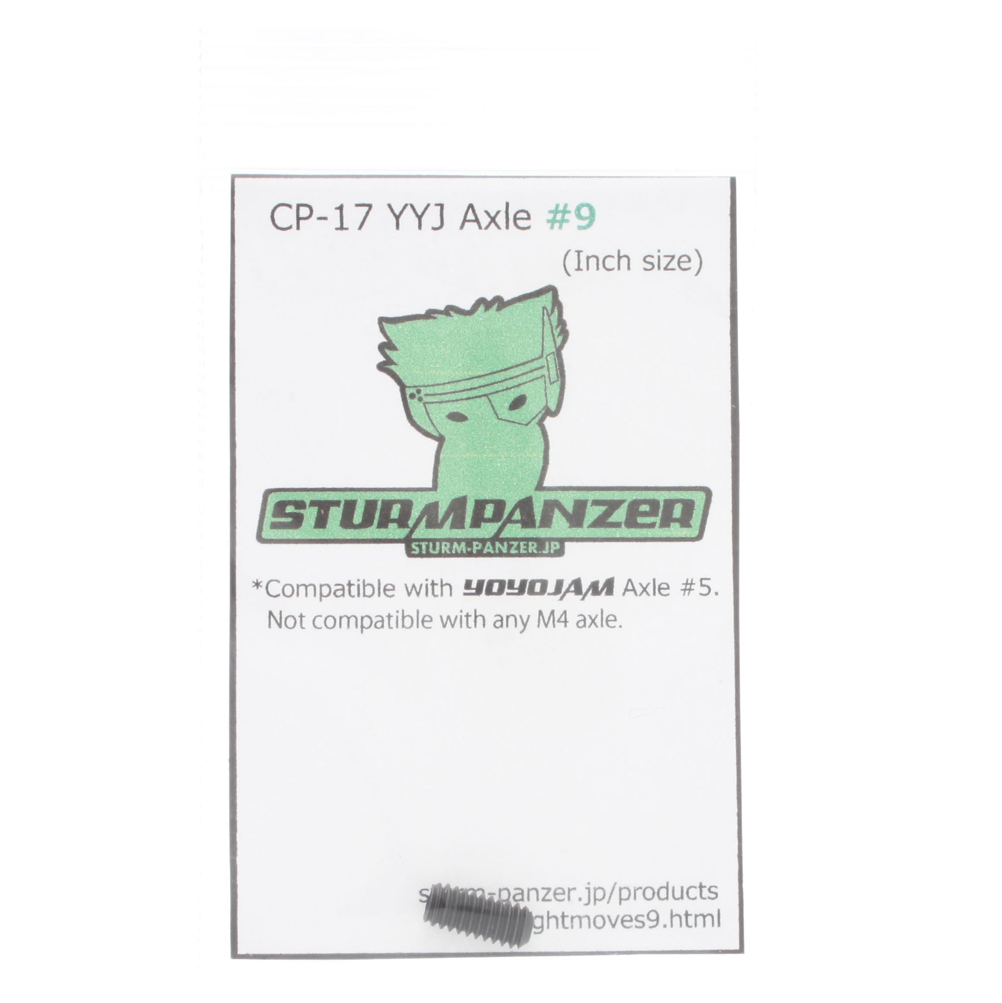 Sturm Panzer - CP-17 YYJ Axle #9 - YoYo Store REWIND