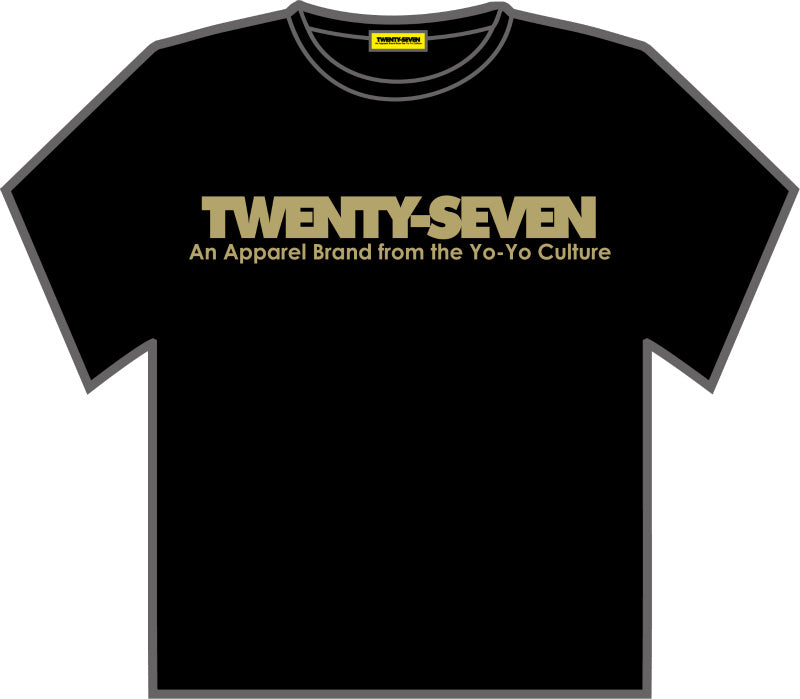 No.10 TWENTY-SEVEN Logo (Black) - TWENTY-SEVEN ┃Yo-yo Specialty Store ...